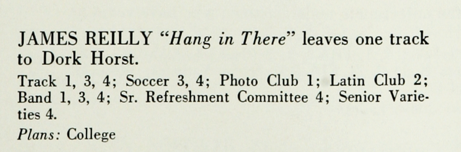 James Patrick Reilly – Class of 1961 2 – Wantagh High School Virtual ...